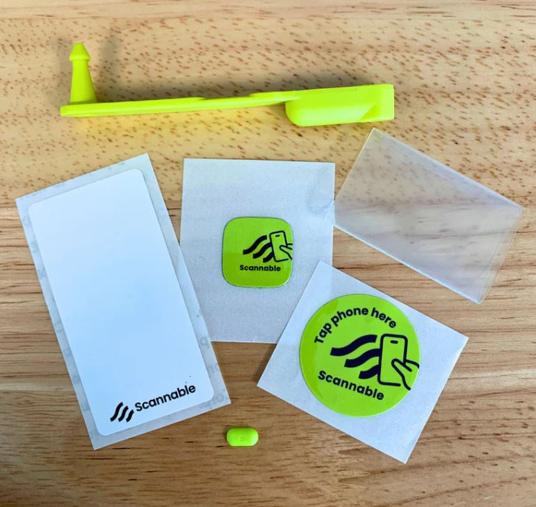 Scannable NFC Tag Pack - Test Pack (5 Tags) — Sky5 Store
